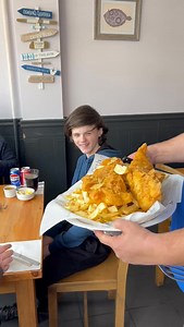 3.9K views · 7.1K reactions | When the big fish meal exceeds all expectations! #archiesfishchipsrestaurant #bigfish #foodinsta #foodlover #family #dinnertime | Archies Fish&Chips Minster | Facebook