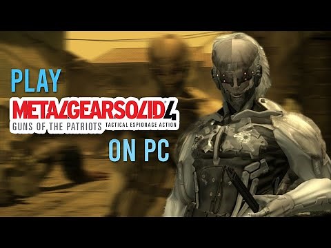 Easiest Guide: How To Play Metal Gear Solid 4 on PC | RPCS 3 | Beginner's friendly | No Crashes
