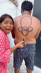 38K views · 115 reactions | So Amazing Back Drawing Challenge Can U do it #art #reels | AP Drawing | Facebook