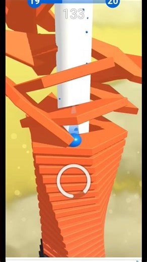 Stack Ball Gameplay Walkthrough #shorts #shortsfeed #stackball #stack #stackballsolution