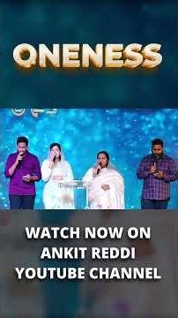 "ONENESS" (Cover) – by Uzwal Jason, Monica Jason, Sreshta Reddi Karmoji & Suhas Karmoji #shorts