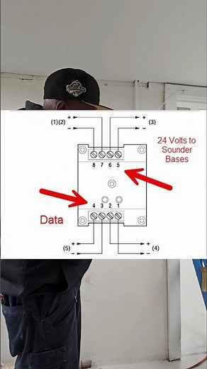 24 Volt Fire Alarm Module Setup That Actually Works #shorts