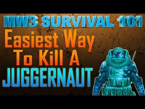 MW3 Survival 101: "Easiest Way to Kill a Juggernaut"