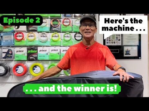 Racquet Stringing Machine [Unveiling & Contest Winner | Episode 2]