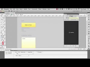 jQuery Mobile and Fireworks: Creating a Theme