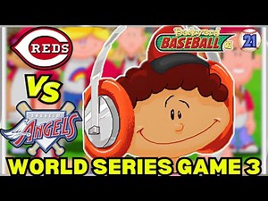 WORLD SERIES GAME 3!! | Backyard Baseball 2001 Let's Play: Game 21 v Anaheim Angels | Steam Edition