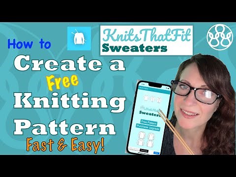 Create a Free Knitting Pattern in KnitsThatFit Sweaters HD 1080p