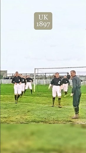 The First Football Match Ever Filmed? ⚽ 1897
