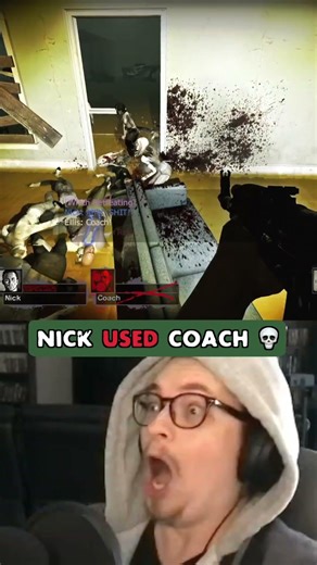 Nick Sacrificed Coach 😳 (L4D2 Expert)