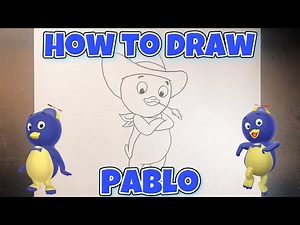 HOW TO DRAW PABLO | THE BACKYARDIGANS | Easy Step-by-Step Tutorial | FOR KIDS