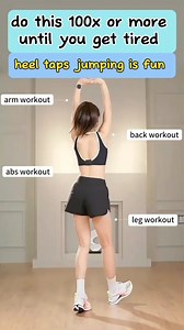 8.3K views · 139 reactions | Heel taps jumping is fun...