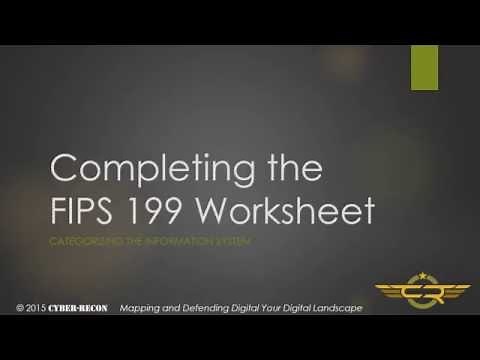 Task 1-3 Completing the FIPS 199 worksheet