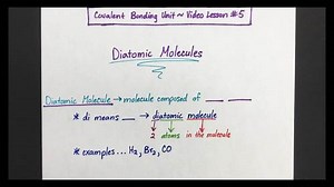 Diatomic Molecules