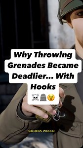 4.8K reactions · 31 comments | WW2 soldiers got creative 勞 When enemies used wire screens to block grenades, they said: **fine—let’s hook them.** They tied **fish hooks to grenades**, so when thrown, they’d snag the wire and **explode right in front of the enemy**. No more bounce-offs. Just lethal stick-and-blast power. #ww2facts #grenadetactics #militaryhacks #viralhistory #stickygrenade #wartactics #warinnovation #grimhistory #reelfacts | MindBlow Fact | Facebook