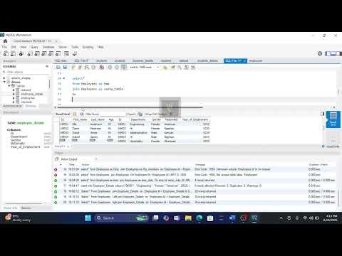 SQL Joins and Unions