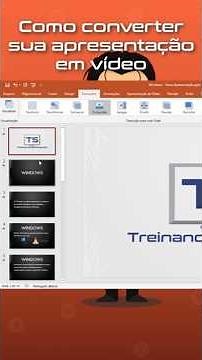 How to convert presentation to video in PowerPoint #powerpoint #microsoft #slide #softwaretraining