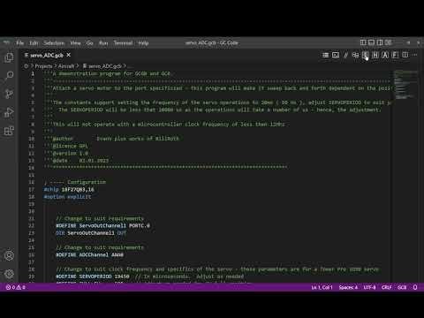 Using GC Studio to open an existing file and quickly program the chip #shorts