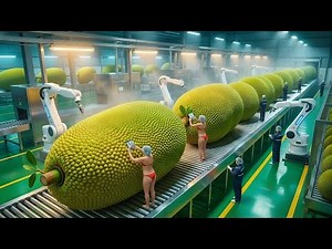 Inside a Jackfruit Chips Factory - How They Make the Perfect Crunch (Full Process)
