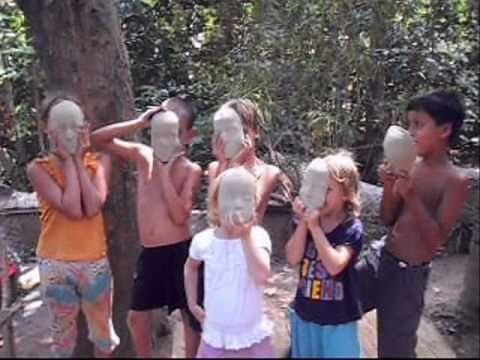 How to make a face mask from plaster of paris