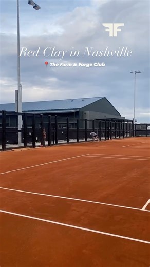 The Farm and Forge Club on Instagram: "Yep. 6 Italian red clay courts — built in the heart of Middle Tennessee. Because world-class environments create world-class players. #ForgeIn"