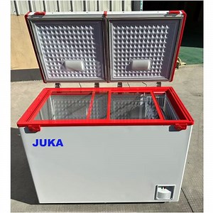 [Hot Item] Solar Panel Direct Drive CKD Deep Chest Freezer268 Liters Solar Fridge Freezer