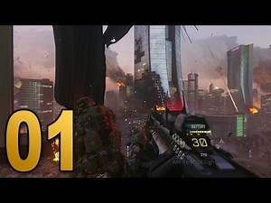 Advanced Warfare Walkthrough - Mission 1 - INDUCTION (Call of Duty Campaign Let's Play)