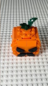 LEGO Halloween Pumpkin ASMR Build