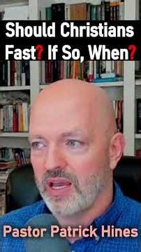 Should Christians Fast ? If So, When? Pastor Patrick Hines Reformed Christian Podcast #shorts #Jesus