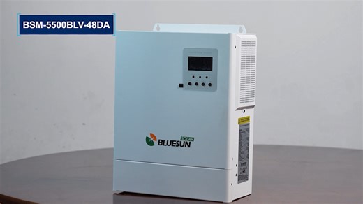 5.7K views · 55 reactions | Bluesun 5.5kW Solar Inverter — designed with a high-performance heat sink, secure thermal & electrical ports, easy mounting holes, and a clear LCD display. #Bluesun #SolarInverter #CleanEnergy #SolarPower #InverterShowcase #EnergySolutions | Bluesun Solar | Facebook