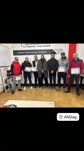Fin formation reprogrammation des calculateurs moteur groupe 02/02/2026 | ANDiag