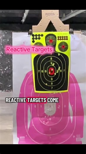 Reactive Targets for Shooting Training
