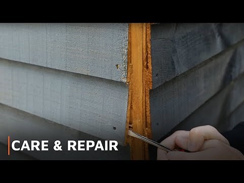 CARE & REPAIR - How To Fix An Overlap Shed Board