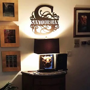 Made proudly in the USA 🇺🇸 by our small team of artisans. Bring home a one-of-a-kind monogram today and show your family pride. Free Shipping in the US! 🚚 | Precision Metal Art USA