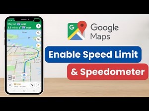Add Speedometer & Speed Limits On Google Maps (2022)