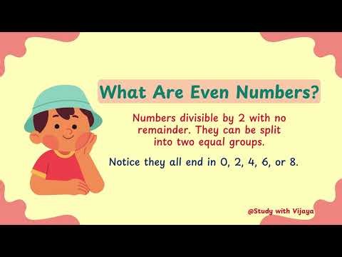 Even Numbers Explained: Definition, Examples & Rules @gsvhj