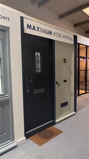 During the Christmas break 🎄, our fitter Darren got to work refreshing our showroom displays and they’re looking better than ever. We’ve updated several of our Comp Doors to the SleekSkin finish, giving them that smooth, modern, fine‑grain look customers love! 🚪❤️ We’ve also added in new Border doors from the Comp Door range, bringing even more choice and style to the showroom. Every updated door has been finished with Coastal hardware, adding a premium, durable and beautifully engineered touc