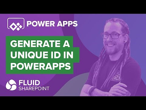 Generate A Unique ID In Power Apps