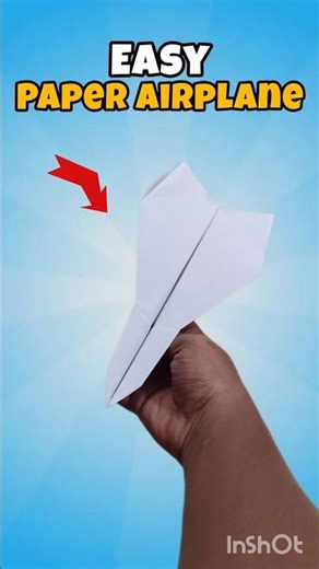 How to make a Easy Paper Airplane by @Foldable Flights#shorts