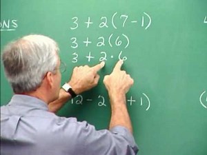 Prealgebra Section 1.5 : The Order of Operations Agreement