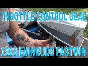 Throttle Control Gear Replacement 1963 Evinrude Fastwin/Johnson Outboard Motor