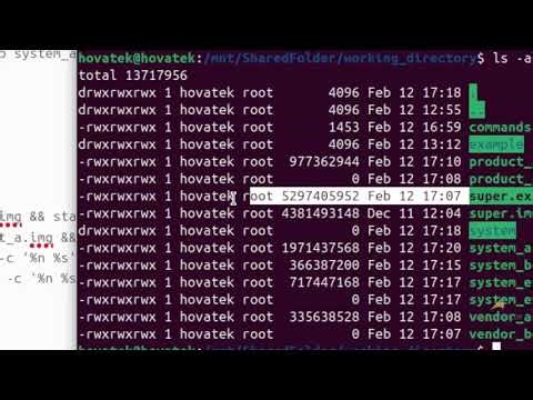 How To Unpack And Repack Android super.img