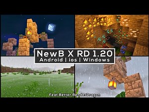 SHADER AESTHETIC 1.20 !! NewB X RD feat Better RenderDragon Minecraft 1.20!