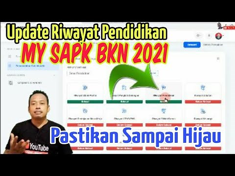 How to Fill in Education History in My SAPK BKN 2021 in the Independent Data Update for ASN and P...