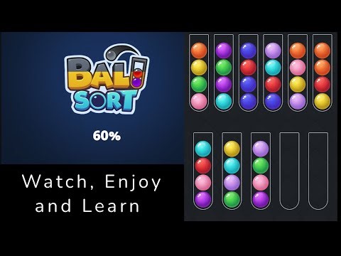 Ball Sort Puzzle Game Level 1-14 🎮🎮