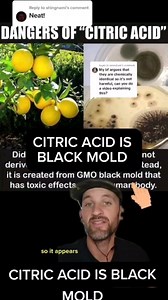 Replying to @nannykam Tell BF The government's biotech #PubMed website clearly states that "the manufactured variant of citric acid is SIGNIFICANTLY DIFFERENT and can cause DELETERIOUS effects when INGESTED". Thus making the synthetic variant MUCH less healthy than true natural citric acid. Which isn't really to any surprise if man could just make everything then why is it man god? We need products made from god plain and simple there's no other question or argument to it. Government's biotech P