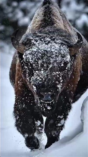 The American Bison: Giant of the Grasslands 🦬#animalfacts #wildlife #didyouknow