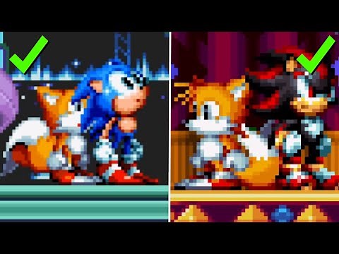 Shadow the hedgehog 2.0 ~ Sonic Mania Plus mods ~ Gameplay