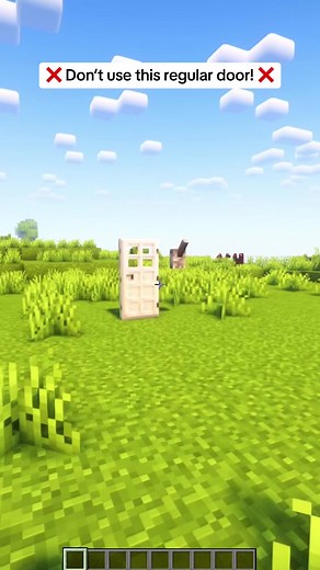 Most Safest Door in Minecraft - Build an Eye Scanner Door!