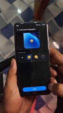 Origin OS 6 Change Lockscreen Fingerprint Animation #2025 #shorts #smartphone #update #trending