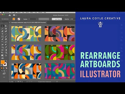Illustrator Artboards, Rearrange and Reorder Quick Tips!
